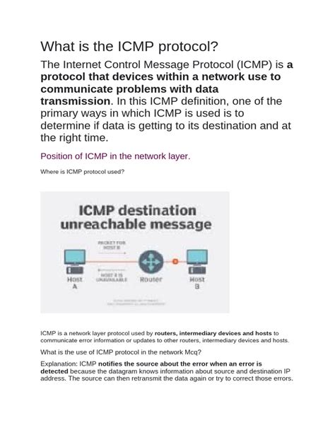 What Is The Icmp Protocol Pdf