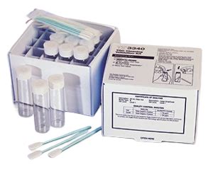 TOC Cleaning Validation Kits Wipers Sponges Swabs