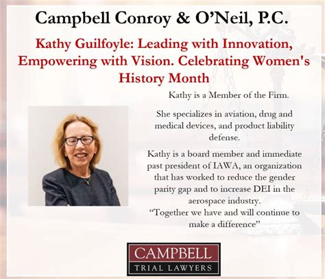 Campbell Conroy And Oneil P C Posted On Linkedin