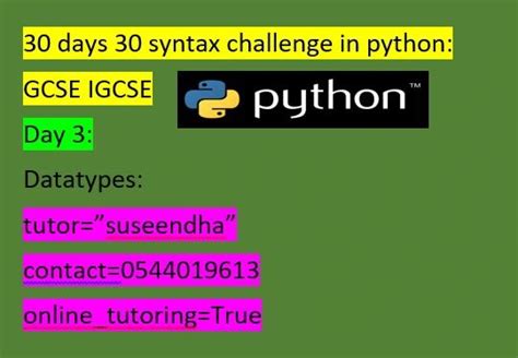 Suseendha Mcabed On Linkedin Gcse Igcse Python Grade10