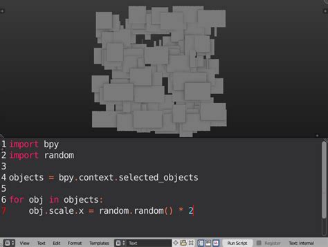 Particles Can I Insert Python Code Into The Scale Of An Object To Get A Random Width