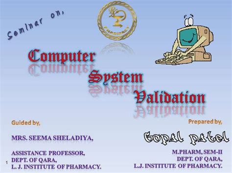 Computer System Validation Pptx
