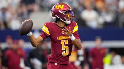 Quarterback Jayden Daniels Will Start For The Commanders Against