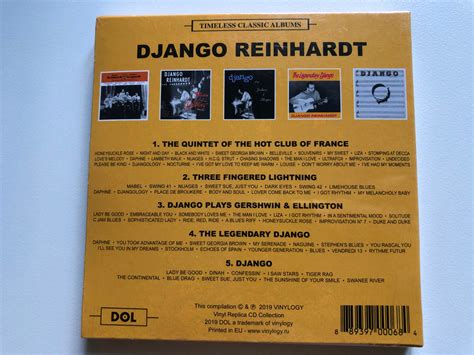 Django Reinhardt Timeless Classic Albums Timeless Classic Albums Dol 5x Audio Cd 2019 Box Django Reinhardt Timeless Classic Albums Timeless Classic Albums Dol 5x Audio Cd 2019 Box