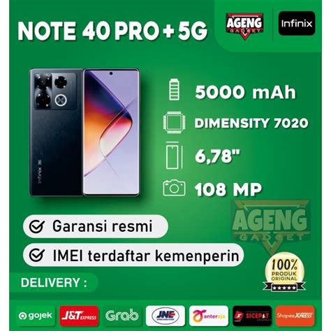 Jual Infinix Note Pro G Gararansi Resmi Infinix Original Shopee Indonesia