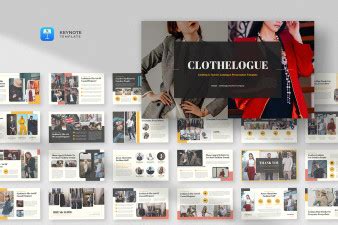 Fashion Catalogue Keynote Template Nulivo Market