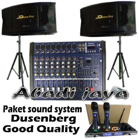 Jual Special Paket Sound System Dusengberg Pmx 802d Blutooth Usb Di