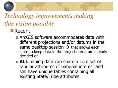 PPT CREATING NATIONAL COAL MINING GEOSPATIAL DATA STANDARDS PowerPoint Presentation ID