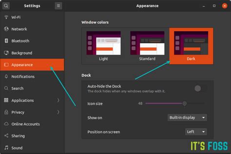 How To Go Full Dark Mode In Ubuntu 2004