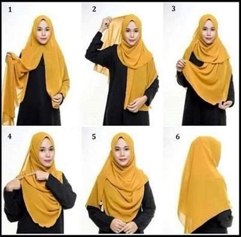 Tutorial Hijab Pashmina