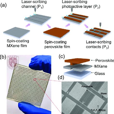 Mxene Perovskite Mxene Based Photodetector Array As Image Sensor A