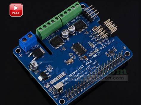 Servo Motor Driver Module Robot Shield For Raspberry Pi 3b3b Stepper