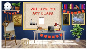 Customizable Virtual Google Slide Classroom By EaselyDrawn TPT