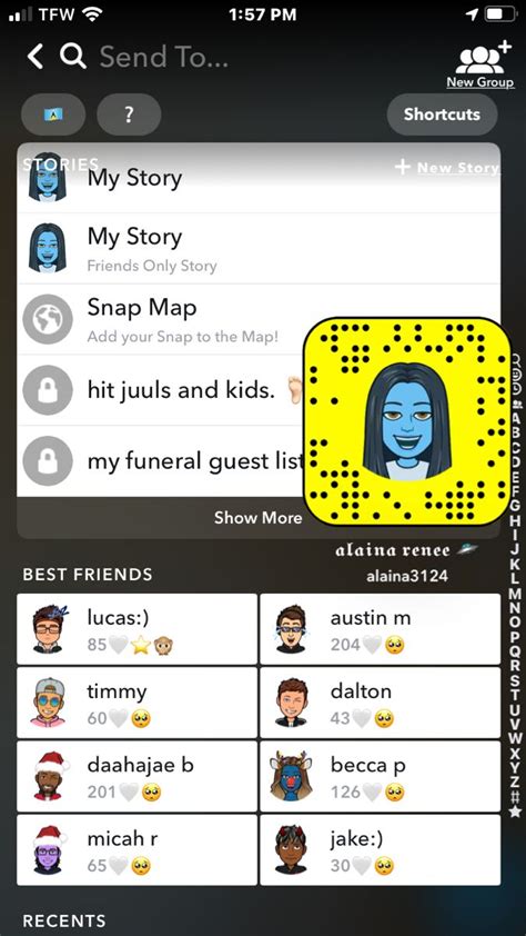 new bsf list | Snapchat names, Snapchat friend emojis, Snapchat emojis