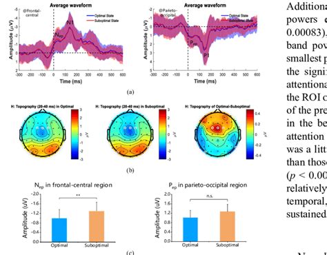 Haptic Response Locked Erps A The Grand Averaged Response Elicited