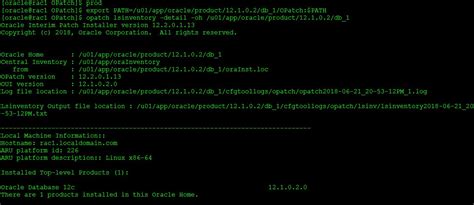 Step By Step Apply 12c Grid And Db April 2018 Psu To Oracle 12cr1 2
