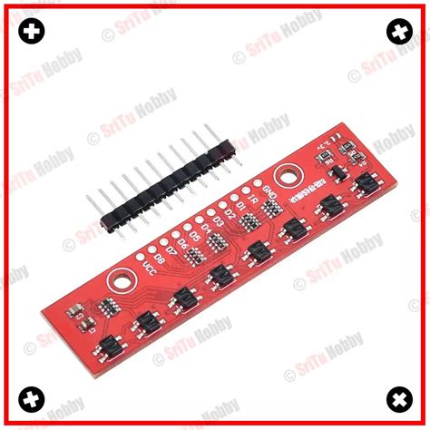 8 Channel IR Tracking Sensor Module SriTu Hobby