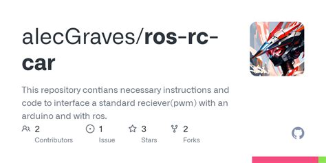 GitHub AlecGraves Ros Rc Car This Repository Contians Necessary Instructions And Code To