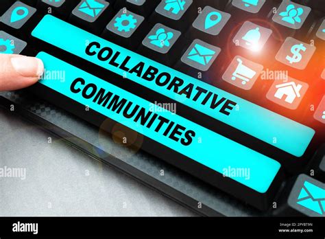 Text Showing Inspiration Collaborative Communities Conceptual Photo