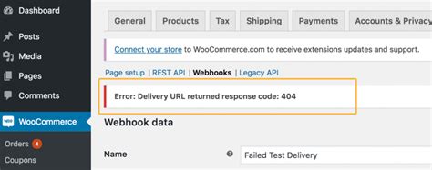 how to test woocommerce webhooks robot ninja