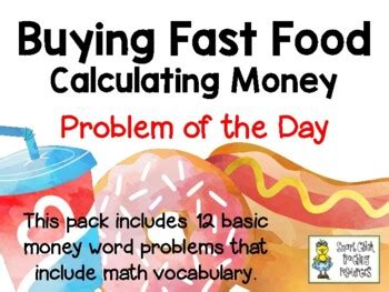 Calculating Money Problem Of The Day 12 Problems Intermediate Grades