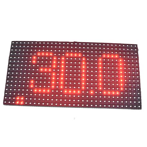 P10 Led Dot Matrix Display 16x32 Red Led Panel For Arduino Esp32 Raspberry Pi Hub75