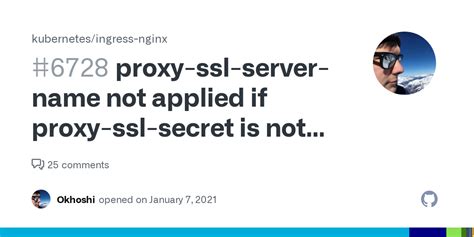 Proxy Ssl Server Name Not Applied If Proxy Ssl Secret Is Not Valid