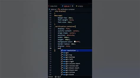 Otp Generate And Verification Create In Html Css And Js Programming