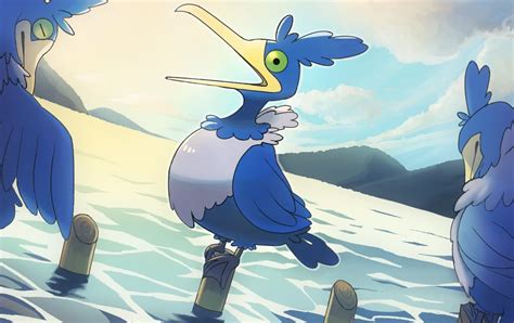 Cramorant Pokemon Drawn By Pan Ikkin Danbooru