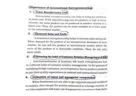 Importance Of International Entrepreneurship Entrepreneurship