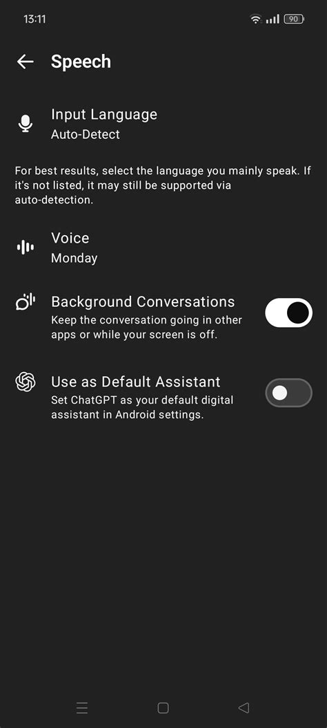 Capabilities Of Chatgpt As A Default Assistant On Android Use Cases