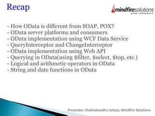 Introduction To OData ODP