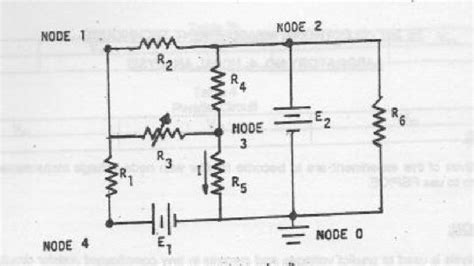 solved 1 derive the node equations to solve for node