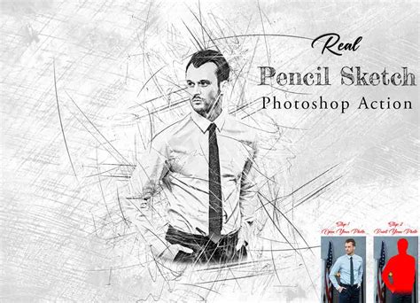 Real Pencil Sketch Photoshop Action Filtergrade