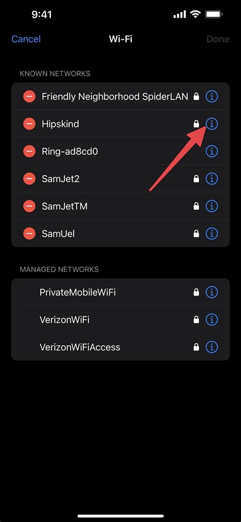 Major IPhone Update Finally Lets You Manage Past Wi Fi Networks And Even View Their Passwords
