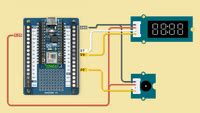 Circuit For The Alarm Clock