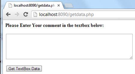Get Data From A Textarea In PHP