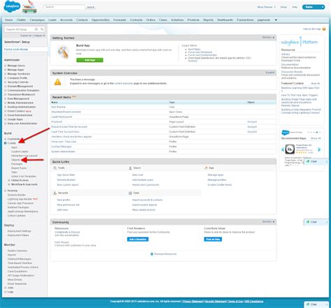 How To Create Custom Object Salesforce Dot Com Sfdc