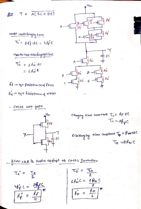 783 Design A Cmos Logic Gate That Implements The Logic Function Y