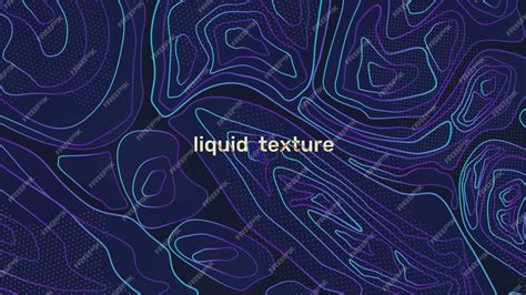 Premium Vector Topography Gradient Texture Liquid Pattern Modern