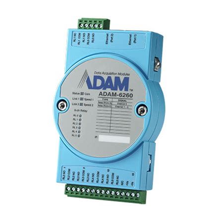 ADAM Relay IoT Modbus SNMP MQTT Ports Ethernet Remote I O Semaphore Systems