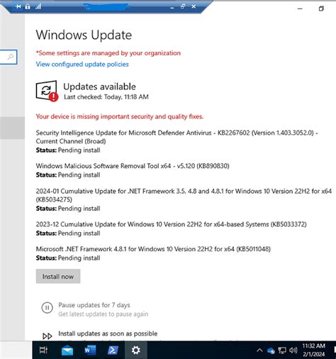 Update Windows Scripted Action Issues Nerdio Help Center