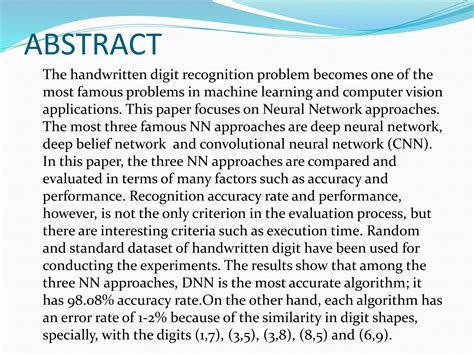 Handwritten Digit And Symbol Recognition Using Cnn Pptx