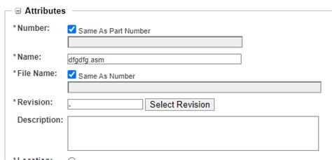 Auto Associate Wtpart Attributes To Emp Cad On Wiz Ptc Community