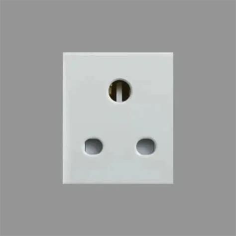 16 Amp Plastic 3 Pin Plug Socket White At Rs 80piece In Erode Id 2854500309691