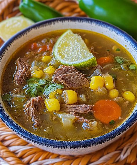 Caldo De Res Recipe Mexican Beef Soup Recipe