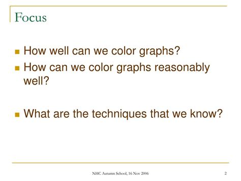 Ppt Approximation Techniques For Coloring Problems Powerpoint