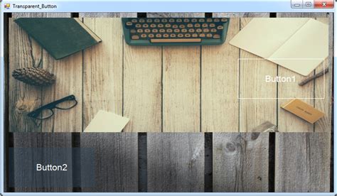 VB Net Transparent Button C JAVA PHP Programming Source Code