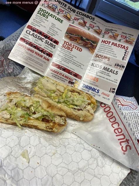 Online Menu Of Goodcents Deli Fresh Subs Restaurant Peoria Arizona