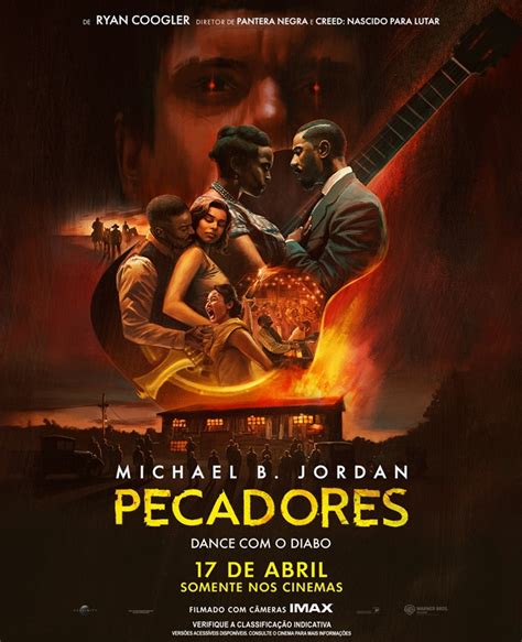 PECADORES | Terror com Michael B. Jordan revela novíssimo cartaz nacional